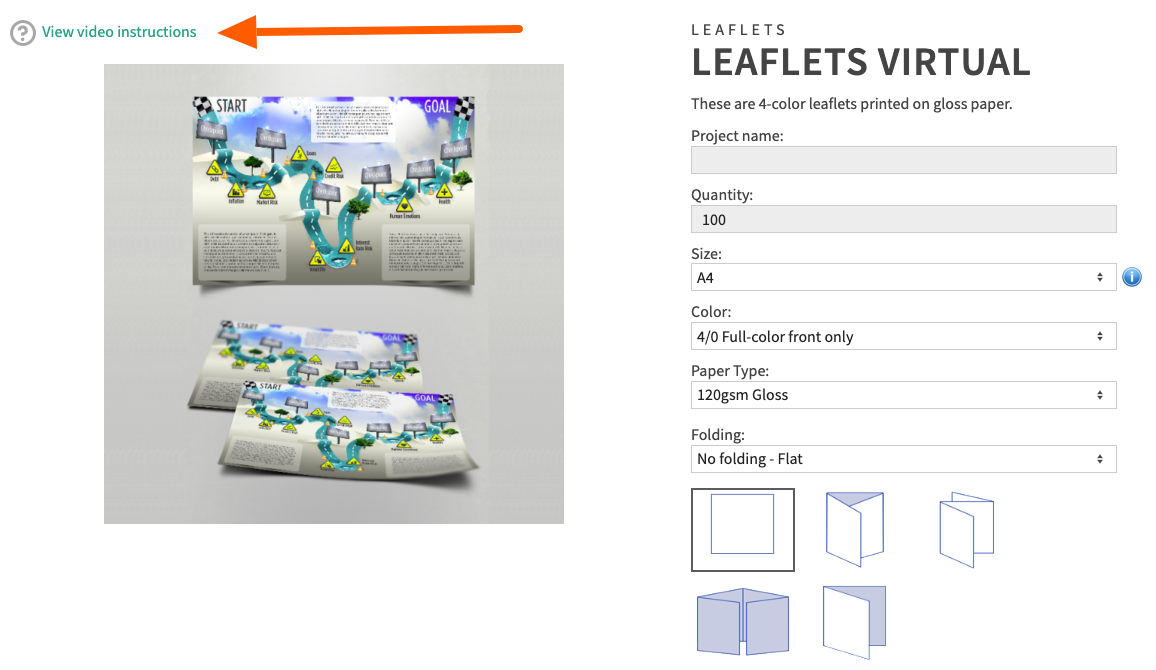 Advanced product configuration | Print Science Documentation